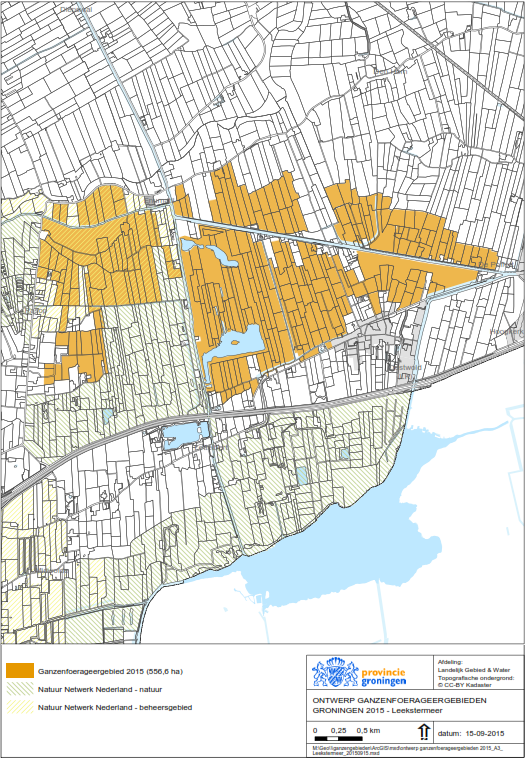 Vaststellen begrenzing ganzenfoerageergebieden | Lokale wet- en regelgeving